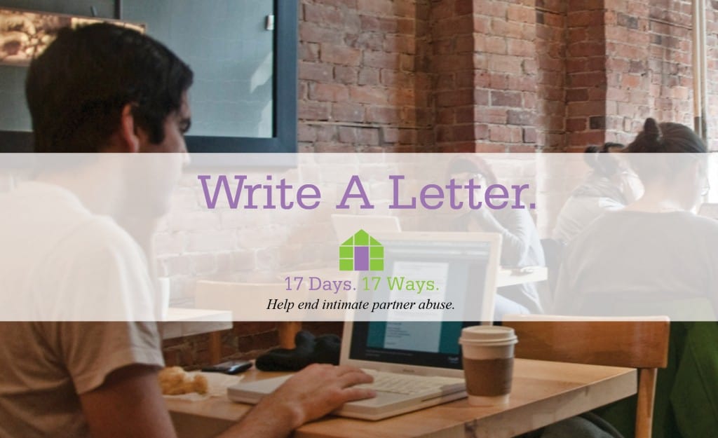 17 Days/17 Ways - Write A Letter - GreenHouse17
